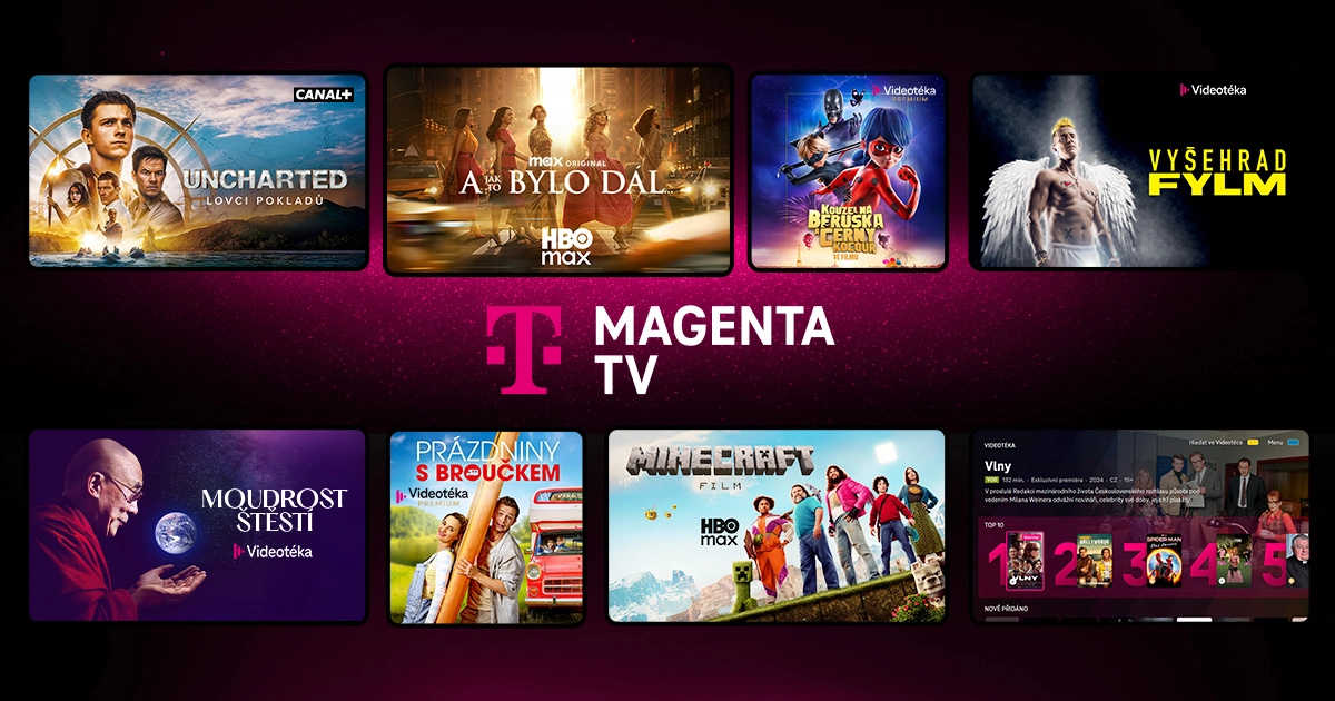 Seznam televizních kanálů MAGENTA TV - T-Mobile.cz